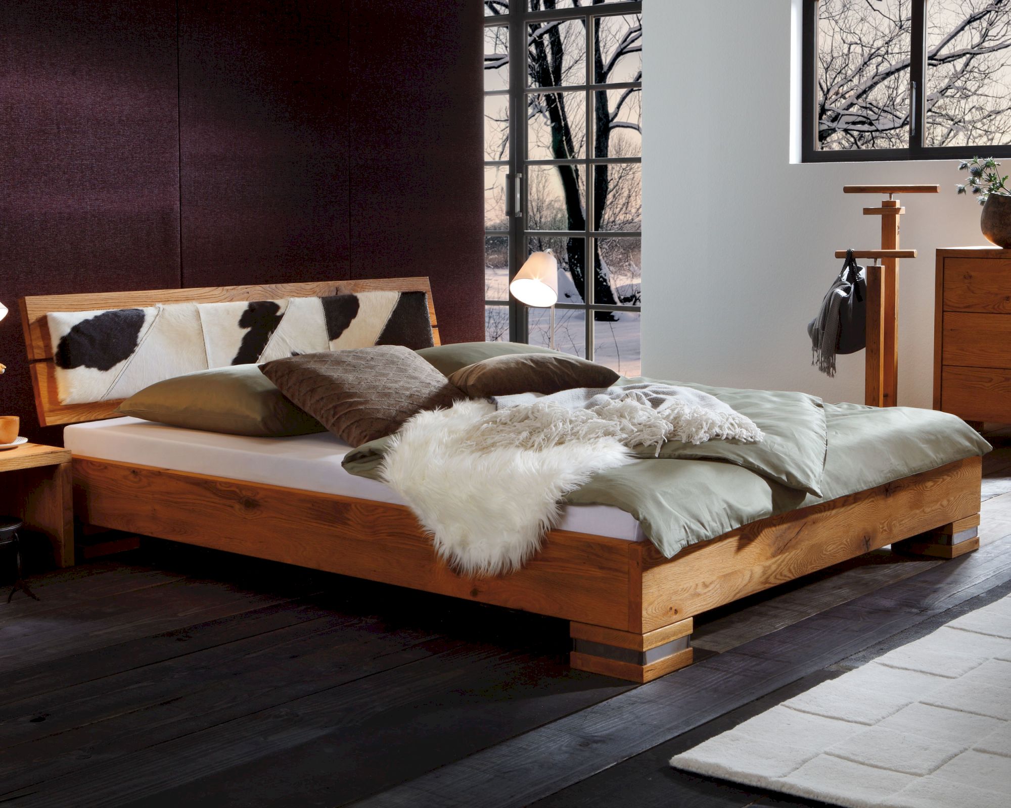 Hasena Oak-Line Wild Massivholzbett • Jetzt entdecken!