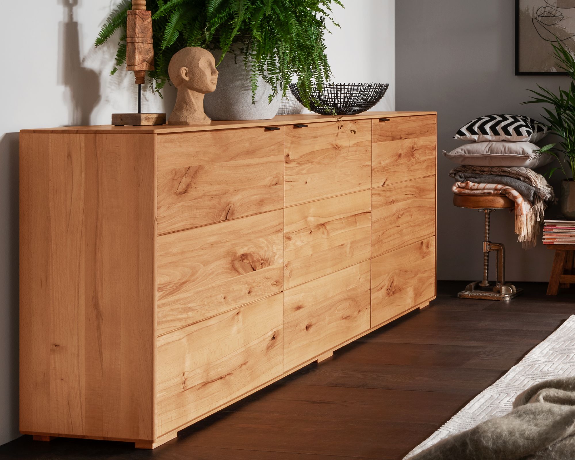 Massivholz Sideboard »Zerro« – Wildeiche & Buche • Jetzt kaufen