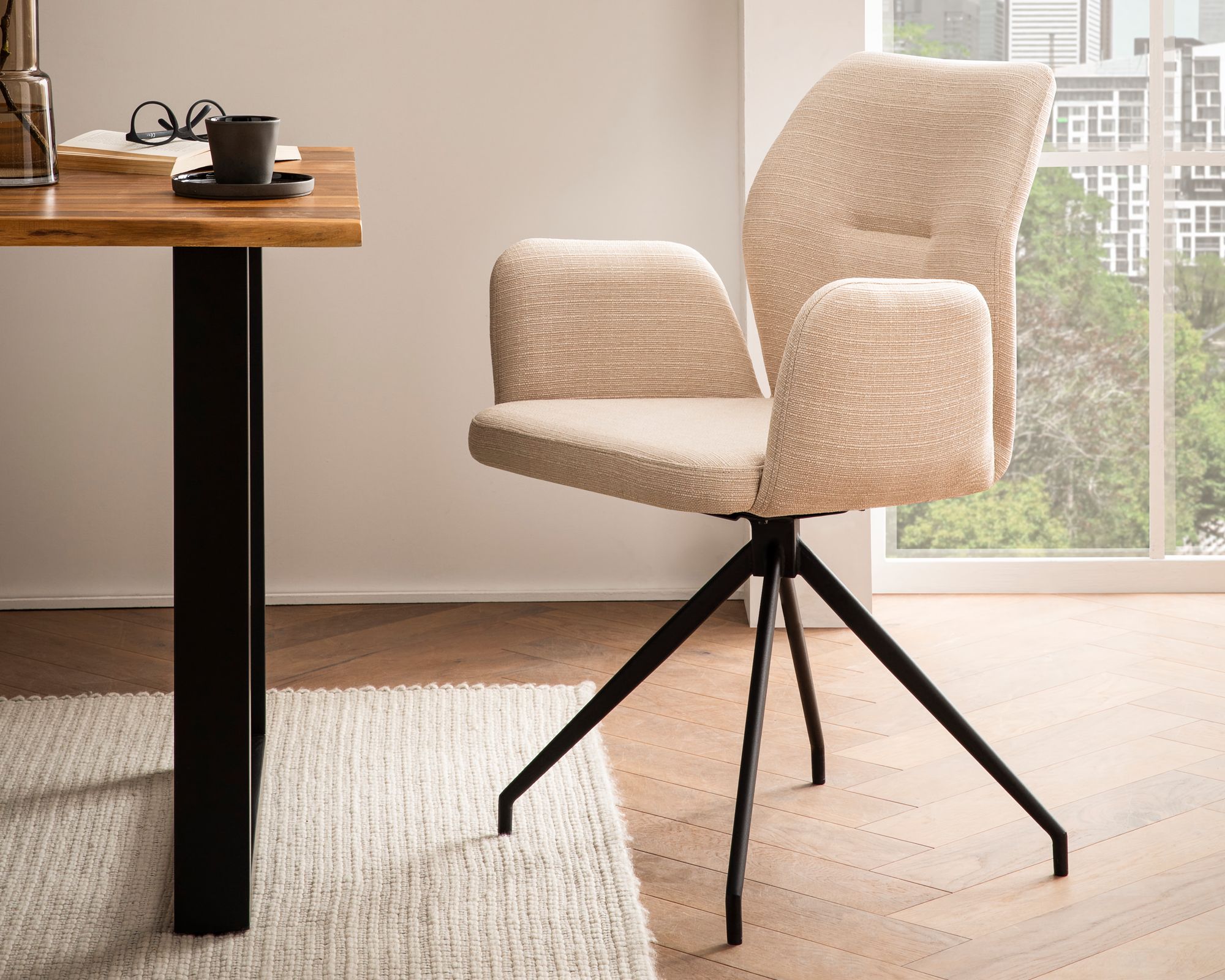 SalesFever »Alice« Drehsessel beige bestellen • slewo.com