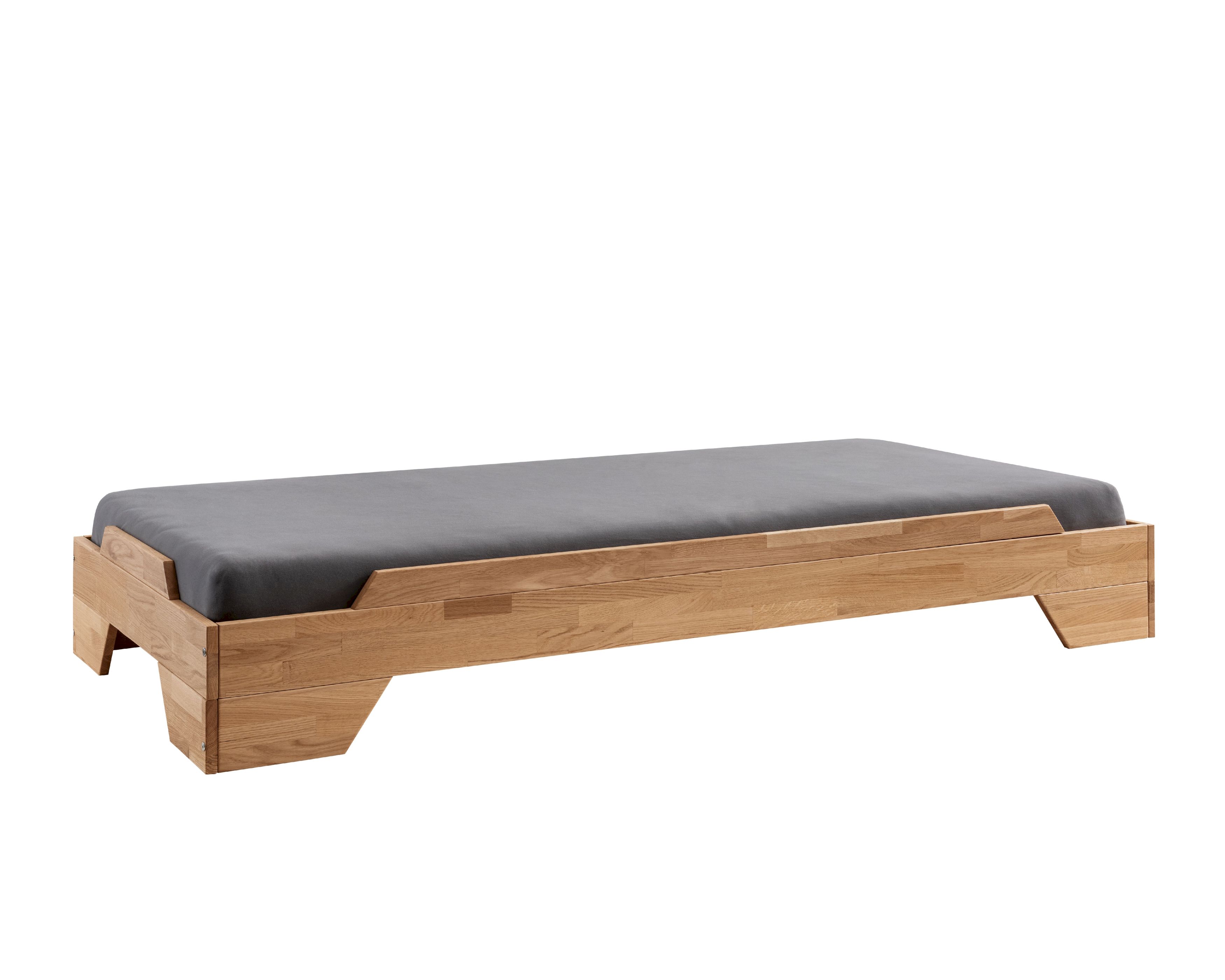 Stapelbett Denver Wildeiche • Platzsparend & Elegant