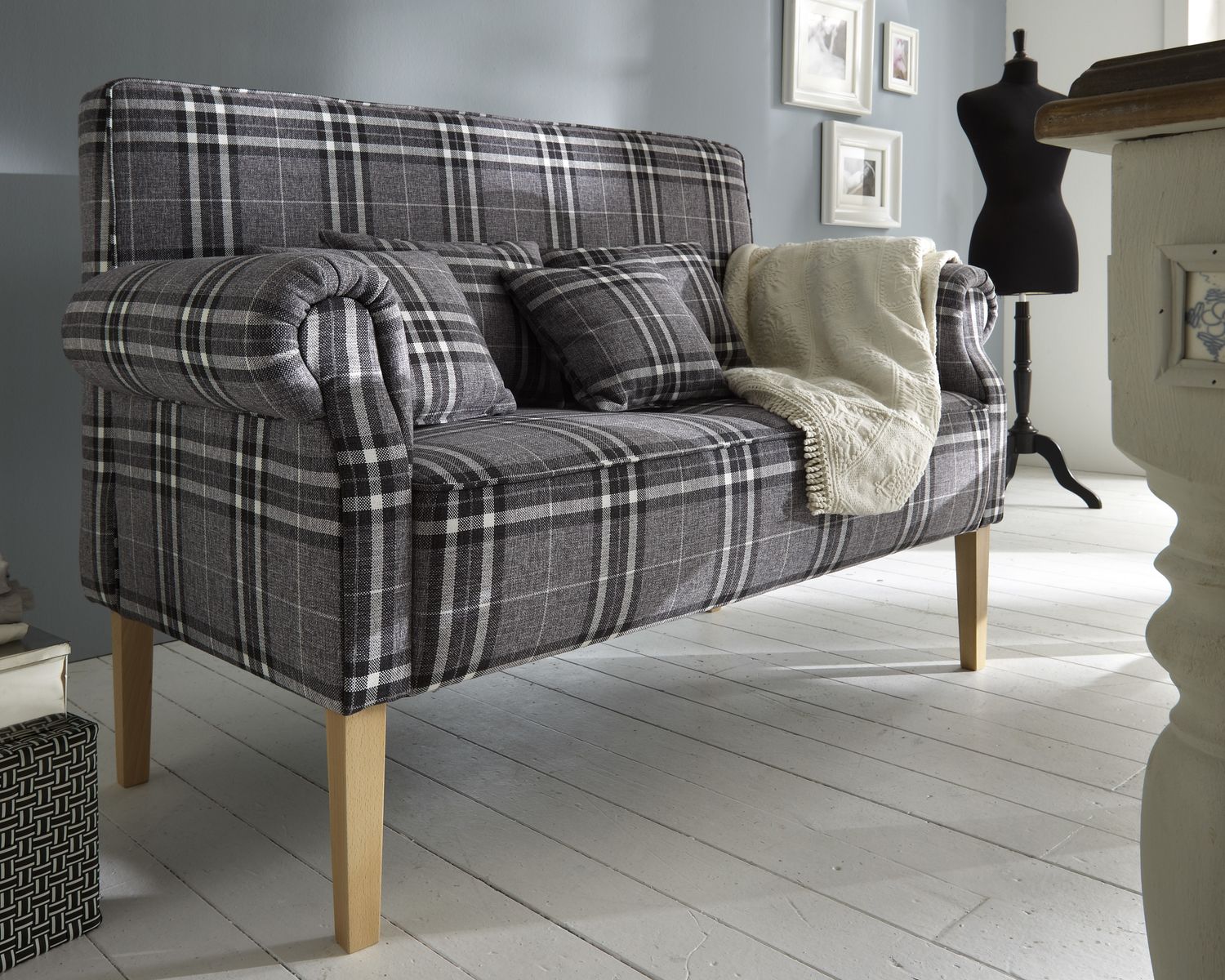 Massivholz Tavola Tischsofa erhältlich bei • slewo.com